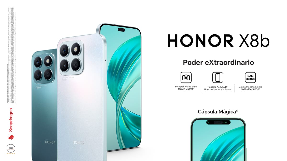 HONOR lanza en México los HONOR X8b y HONOR X7